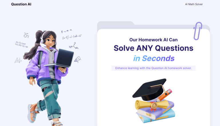 Question AI: Revolutionizing Homework with AI