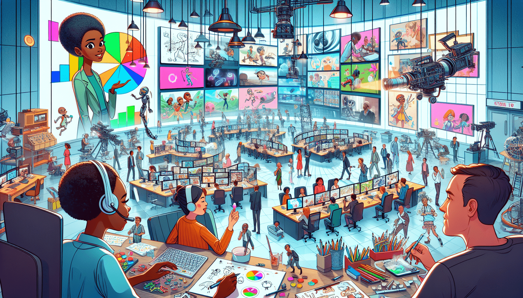 From Concept to Screen: Animated Production Process