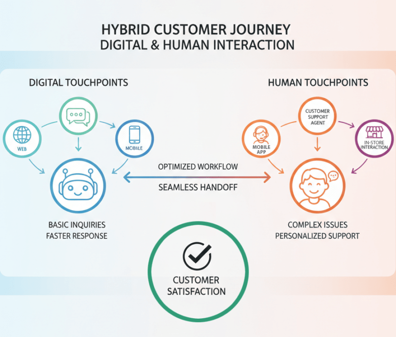 Digital Customer Success in Hybrid Journeys
