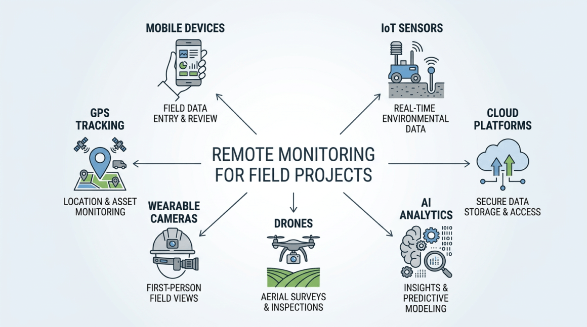 Remote Monitoring Tech for Field Projects Explained